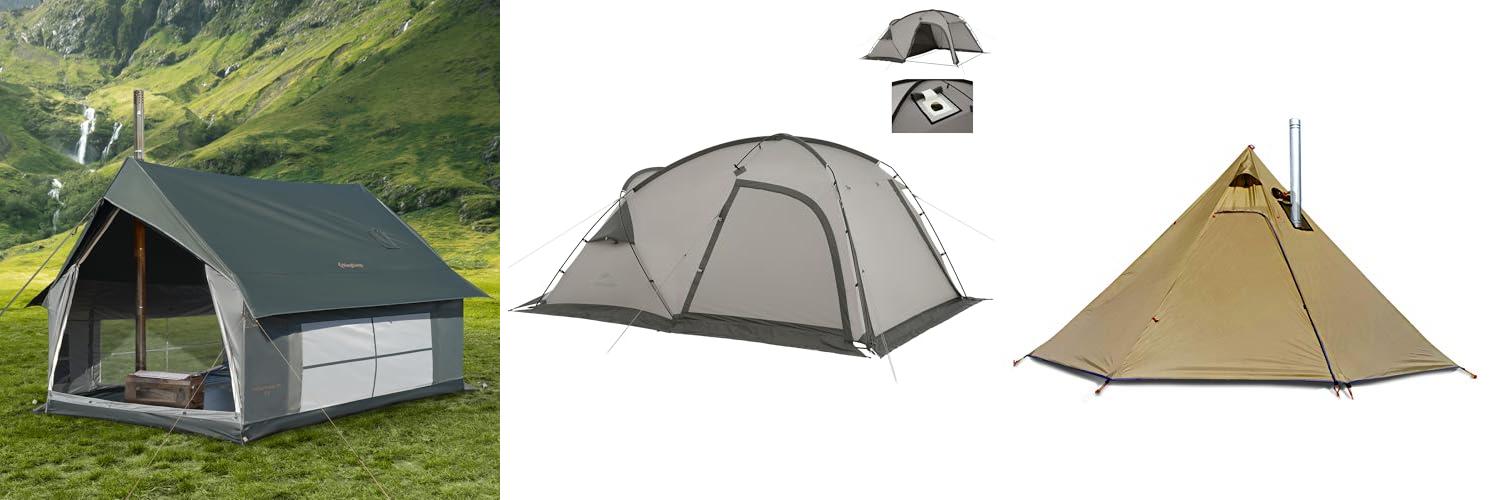 Top 5 Hot Tents for Camping: Reviews & Buyer's Guide